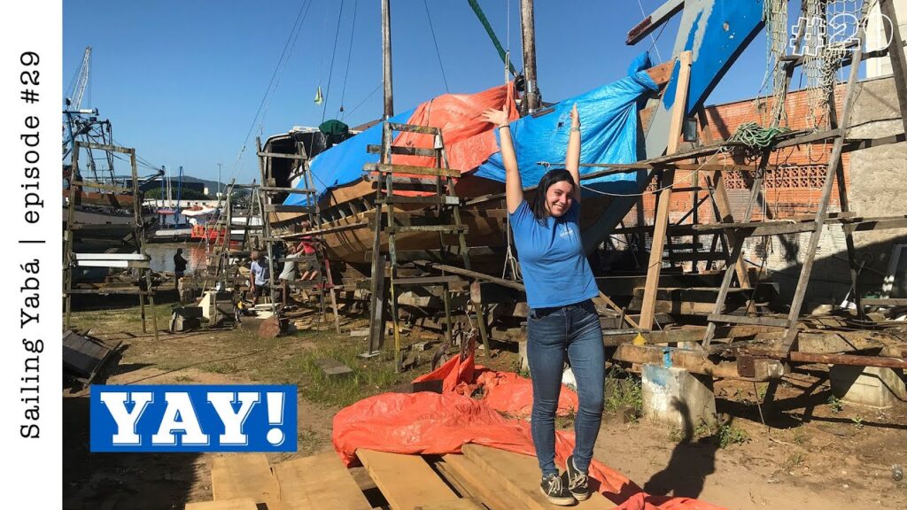 Celebrating a MILESTONE: last FRAMES installed! — Sailing Yabá #29 ...